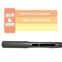 China Professional LED Electric Titanium Hair Straightener Hotel Household Use Portable Fast Heating Wholesale Private Label for sale