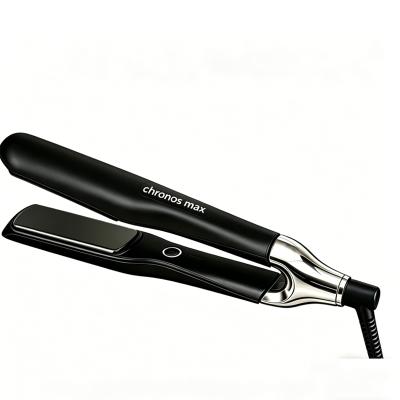 China Chronos Max Professional Titanium Hair Straightener EU Plug Fast Heating Salon Quality Hair Styling Tools for Hotel Household for sale