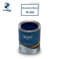 China Blueish Jet 1k Basecoat Car Paint High Gloss Acrylic Basecoat Car Refinish System For Repair for sale