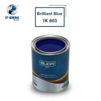 China Brilliant Blue 1k Paint Liquid Coating Automotive Acrylic for sale