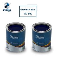 China Strong Covering 1K Basecoat Greenish Blue Acrylic Auto Primer Spray Paint for sale