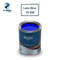 China Aesthetic 1K Basecoat Lake Blue Smooth  Peelable Car Paint for sale