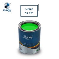 China 4Ltr 1K Basecoat UV Resistant Green Car Paint Coating Spray for sale