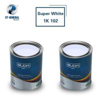 China Car Paint 1K Basecoat Super White Industrial Car Paint Refinishing for sale