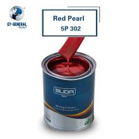 China Brilliant Red Aesthetic Pearl Paint Spray Booth Car Painting for sale