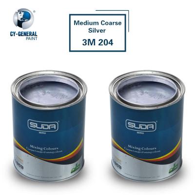 China 1L 4L Silver Glitter Epoxy Car Repair Paint Corrosion Resistance for sale