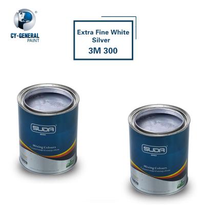 China White High Temp Silver Car Paint Primer  1K Oil Resistance for sale