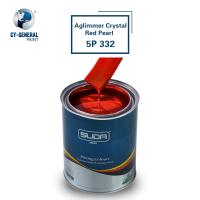 China Red Glimmer Pearl Paint Crystal Spray Coating For Cars for sale