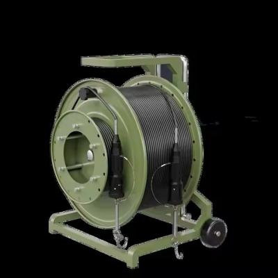 China Waterproof UV Resistant Military Fiber Optic Cable 2-6 Core for Outdoor Industrial Communications for sale