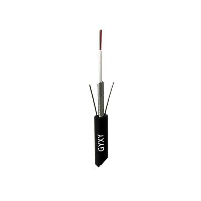 China Unitube Non-Armoured Multimode FTTH Fiber Optic Cable 2-24 Core GYXY PE Jacket for sale