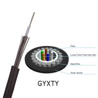 China GYFTY Loose Tube Non-Metallic Non-Armored Outdoor Fiber Optic Cable 2-24 Cores 7.5-8mm for sale