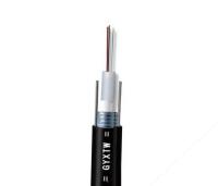 China 2-24 Core G652D GYXTW Uni-Tube Armoured Outdoor Fiber Optic Cable 7.8-8.5mm SM for sale