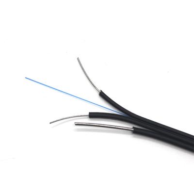 China 4 Core 6 Core Single Mode FTTH Fiber Optic Drop Cable with Anatel Certificate - 5.0×2.0mm Diameter, -40 to +70℃ Operating Temperature for sale