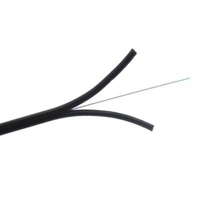 China G657A1 A2 G652D FTTH Flat Drop Cable Metallic FRP GJYXCH Single Mode SM for sale
