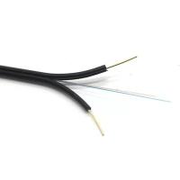 China Self Supporting FTTH Fiber Drop Cable with Steel Messenger Wire, 4 Core G657A1, 5.0×2.0mm Diameter for Outdoor Installation for sale