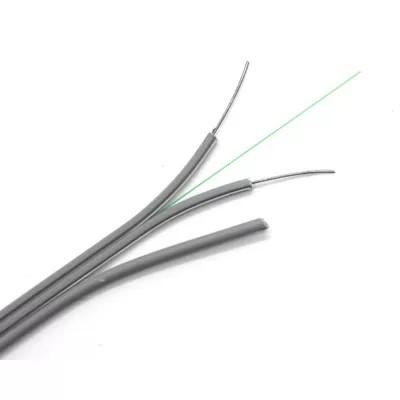 China Pre-connectorized Fibre Optic Cable Patch Cord SC Connector FTTH Drop Cable Jumper 1 2 4 CORE factory for sale