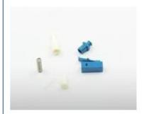 China LC UPC Fiber Optic Pigtail 2.0mm Cable Diameter with ≤0.3dB Insertion Loss for Telecommunications for sale