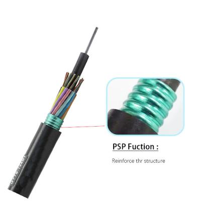 China GYTS 36/72/96 Core Armored Fiber Optic Cable with 12.8mm Diameter and -20°C to +60°C Temperature Range for sale