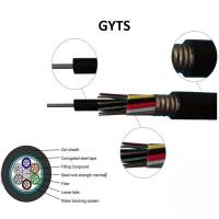 China GYTS PE Jacket Stranded Fiber Optic Cable 96 Core 13.2mm Diameter for Aerial and Duct Applications for sale