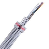 China 24-Core OPGW Fiber Optic Cable G652D 20.0mm Diameter 205kN Tensile Strength for Power Transmission Lines for sale