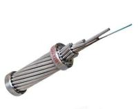 China 48 Core OPGW Fiber Cable with 20mm Diameter and 205kN Rated Tensile Strength for High Voltage Power Lines for sale