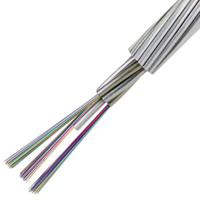China FTTH 16 Core Central Tube Fiber Optic Cable with 14.5mm Diameter and Steel Wire Strength Member for sale