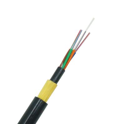 China 6 Core ADSS Fiber Optic Cable - 11mm Diameter, 10kN Tensile Strength for Aerial Installation for sale