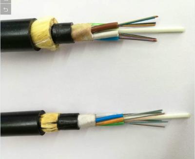 China 2-144 Core ADSS Cable Single Mode All Dielectric Self-Supporting Fiber Optic Cable for Aerial/Duct Applications for sale