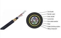 China ADSS Outdoor Fiber Optic Cable Light Weight Double Jacket Non-Metal 12 24 48 Cores for sale