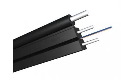 China Indoor Fiber Optic Cable Flat Wire 4 6 8 12 Core Aramid Yarn LSZH PVC for FTTH Networks for sale