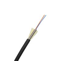 China Tactical Armored Field Fiber Optic Cable with Portable Cable Reel, 2/4/6/8/12 Core LC SC Waterproof Connector, TPU Jacket Stainless Steel Spiral Armored Field Deployable Optical Cable for sale