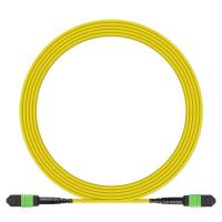 China 8 12 Fiber LC OM3 OM4 Multimode Fiber Optic Patch Cord for High Density Cabling in Data Centers for sale
