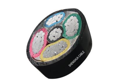 China Four And Half Core 0.6/1kV Aluminum Conductor PVC Insulated & Sheathed Electric Cable for sale