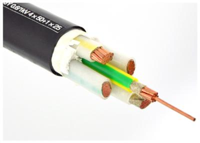 China 4 Core 5 Core Low Smoke Zero Halogen Wire FR LSZH Cable IEC61034 IEC60754 Qualified for sale