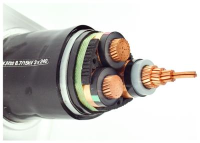 China CU/XLPE/STA/PVC Armoured Electrical Cable 3 Core Steel Tape Armored High Voltage Cable for sale