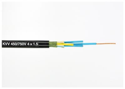 China Unarmoured PVC Control Cables Non-Screened For Indoors / Cable Trench for sale