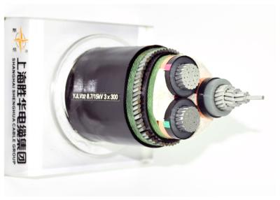 China YJLV32 8.7/15kV 3x300MM2 Armoured Electrical Cable AL/XLPE/SWA/PVC MV Armoured Aluminum Cable for sale