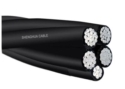 China 1KV Aerial Bundled Cables Aluminium Phase Conductor / Street Lighting Conductor Compact Circular for sale