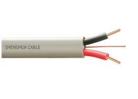 China Flat Building Electrical Cable Wire Earth Annealed Solid / Stranded Copper Conductor for sale