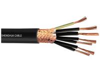 China Industrial / Mining Muticore Control Cables 12OD Bending Radius Resistant Corrosion for sale