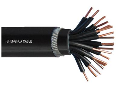 China PVC Insulated PVC Sheathed Steel Wire Armored Control Cable WIth Flame Retardant Sheath for sale