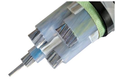 China 3 Plus 1 Core XLPE Insulated Power Cable Low Voltage Black Outer Sheath for sale