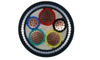 China 0.6 / 1kV Steel Wire Armoured Electrical Cable 2 Years Warranty VV32 4x240mm2 for sale