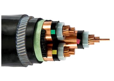 China CU CTS SWA Electrical Armoured Cable Three Core High Voltage 3 X 400 mm2 for sale