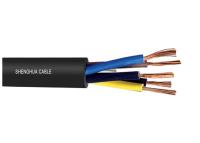 China Professional 300 / 500 V Rubber Sheathed Flexible Cable CE KEMA Certification for sale