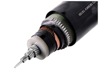 China Copper Wire Shield SWA Underground Al Armored Electrical Cable Single Core XLPE Insulation High Voltag for sale