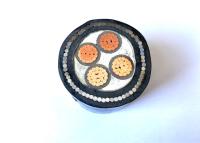 China AWA PVC Sheathed Four Cores Steel Electrical Cable Wire for sale