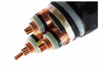 China Three Phase CU / XLPE / STA / PVC Electrical Power Cable Steel Tape Armored High Voltage for sale