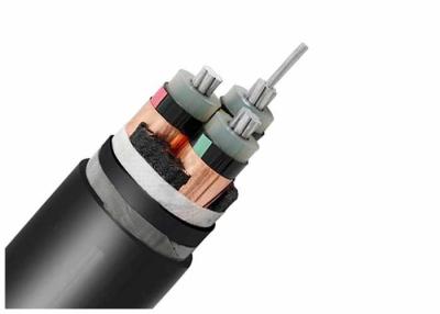 China HT Underground Armoured Electrical Cable AL / XLPE / CTS / PVC / STA 15KV 3 X 300 SQMM for sale