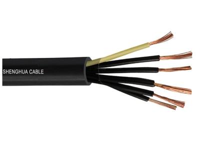 China CE Approval Black PVC Insulated Control Wire With Flexible Cores H07VV-F Cables for sale